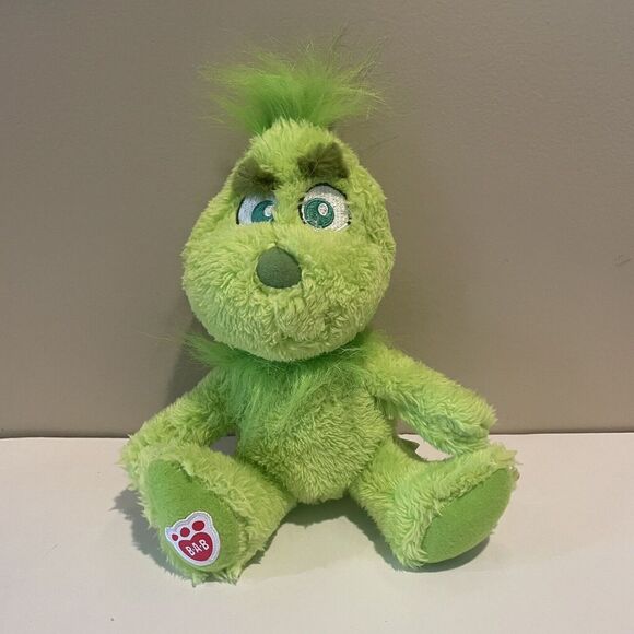 Build-A-Bear | Toys | Build A Bear The Grinch Mini 9 Plushie Rare ...